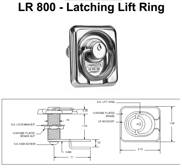 Marine & Boat Hardware, Boat Latches And Locks, Hinges, And Lifts