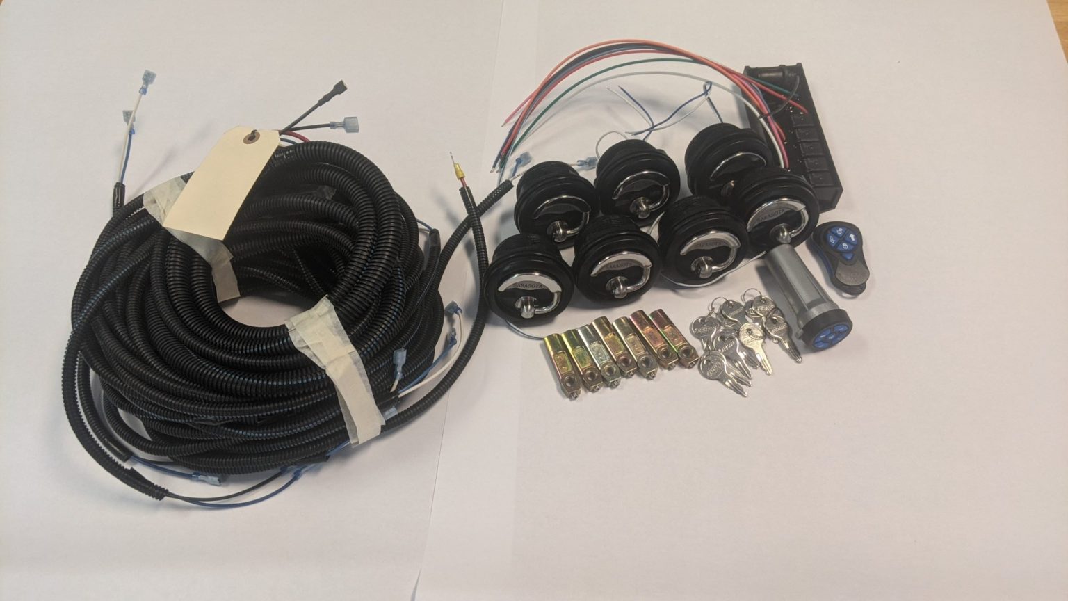 Key Captain Boat Remote Locking System > Bass Boat Lid Locks